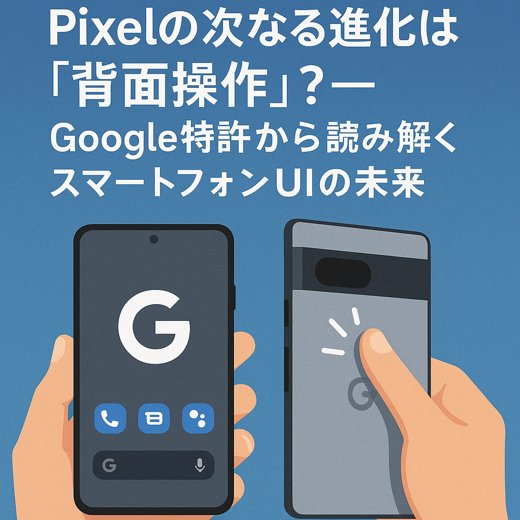 Is the Next Evolution of Pixel “Back Panel Controls”? — Exploring the ...